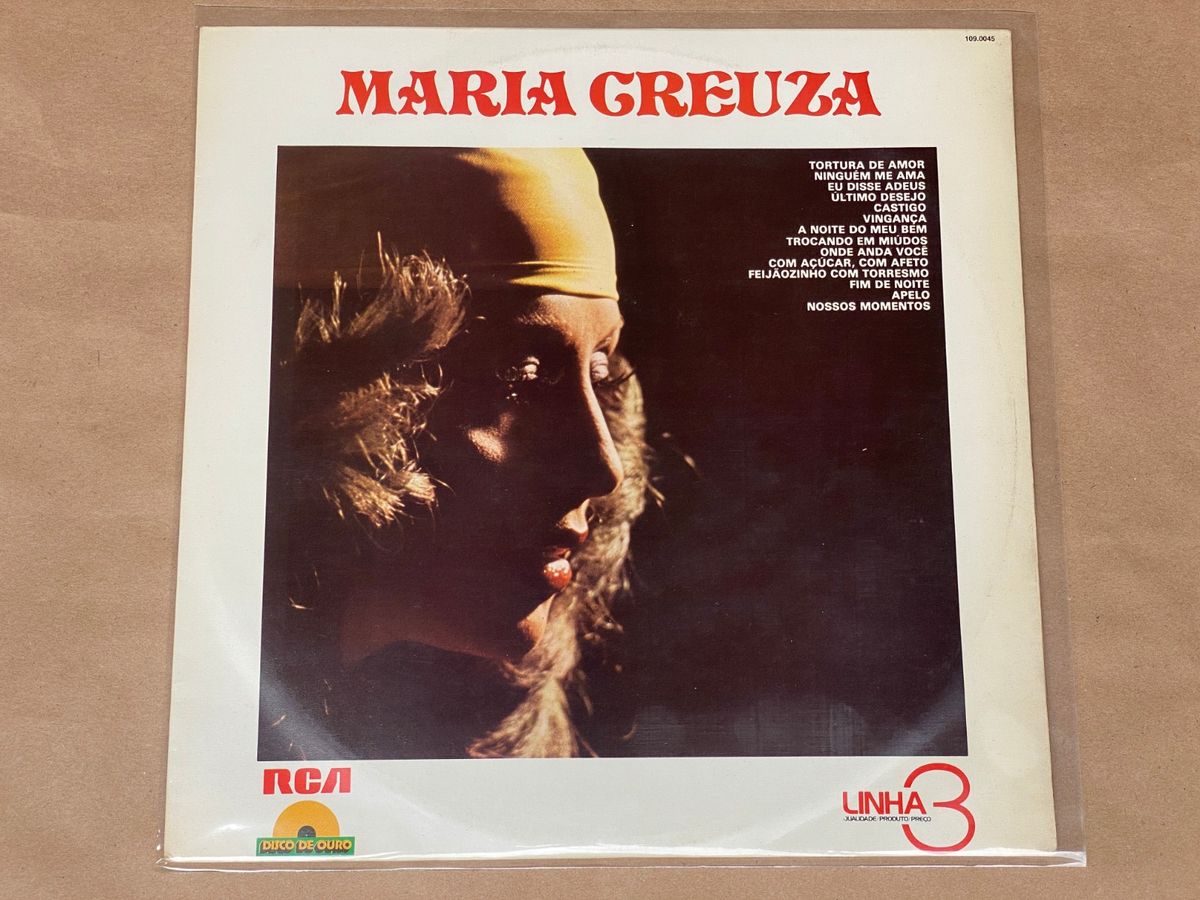 Disco de Vinil Lp Maria Creuza | Item de Música Rca Usado 83290727 | enjoei