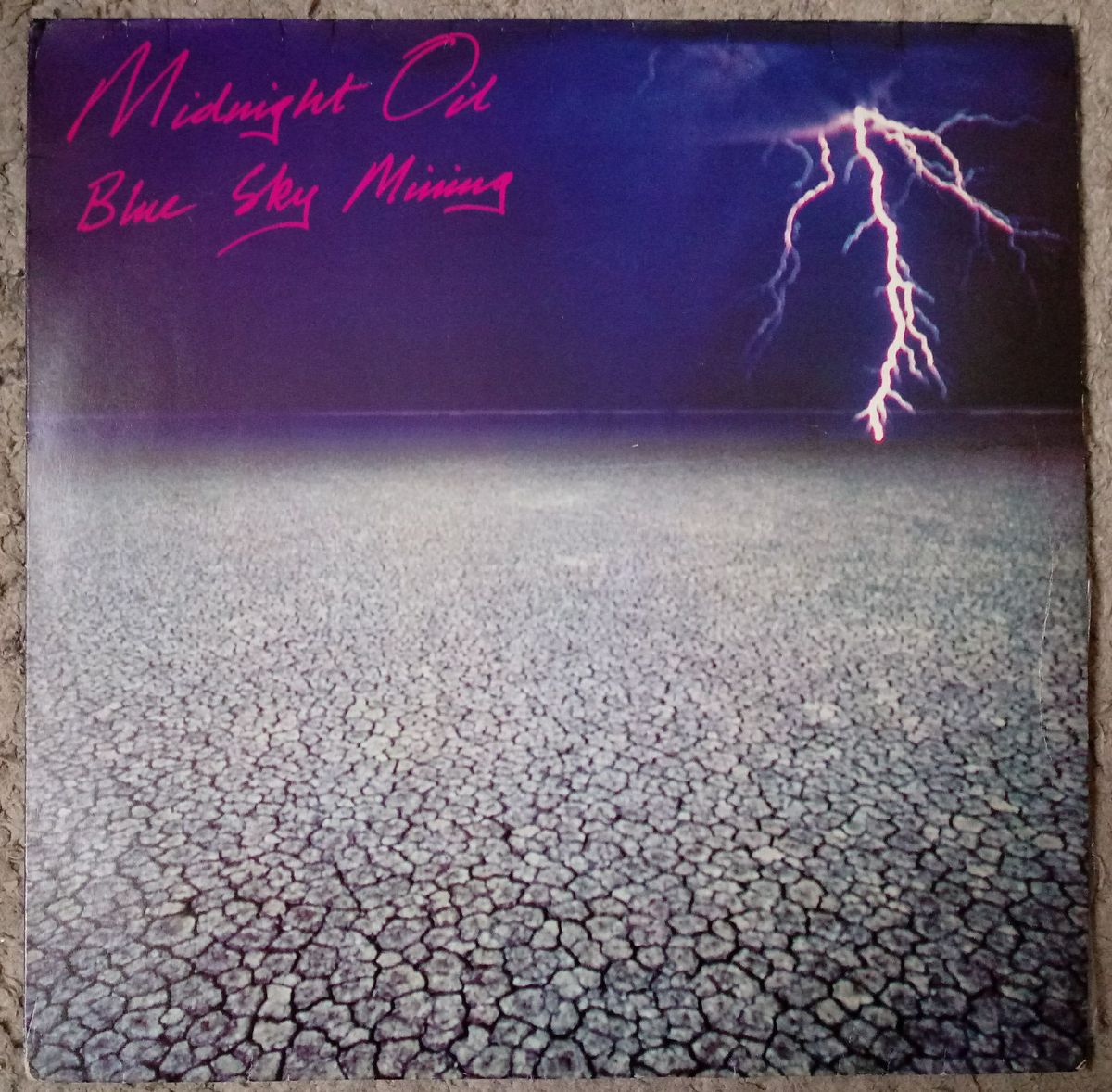 Lp Vinil Midnight Oil - Blue Sky Mining - 1989 C/ Encarte (lp Zero ...