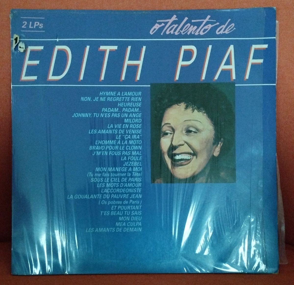 Lp Vinil O Talento de Edith Piaf Duplo | Item de Música Edith Piaf ...