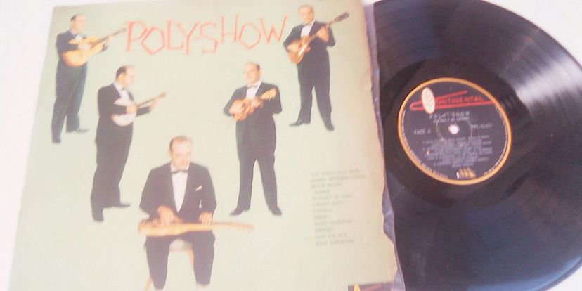 Lp Vinil - Poly-show - com Poly e Seu Conjunto | Item de Música Usado ...