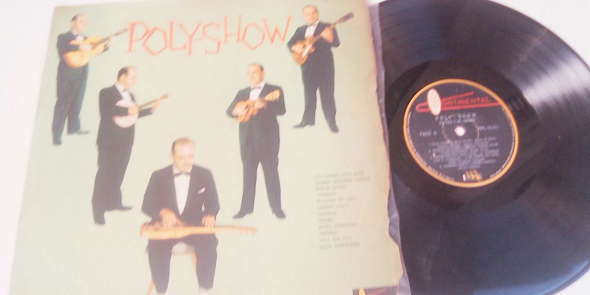 Lp Vinil - Poly-show - com Poly e Seu Conjunto | Item de Música Usado ...