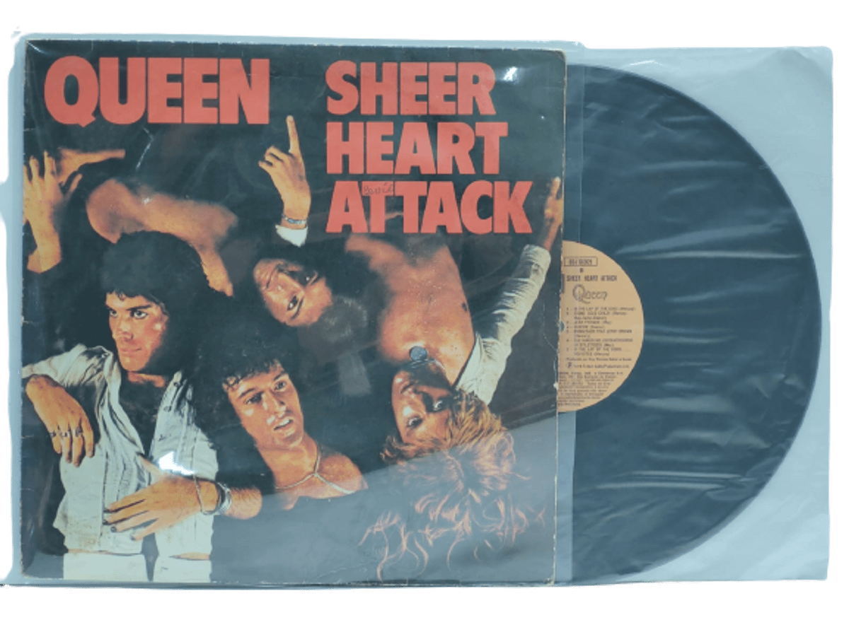 Lp Vinil Queen Sheer Heart Attack 1974 | Item de Música Vinil Usado 76367472 | enjoei