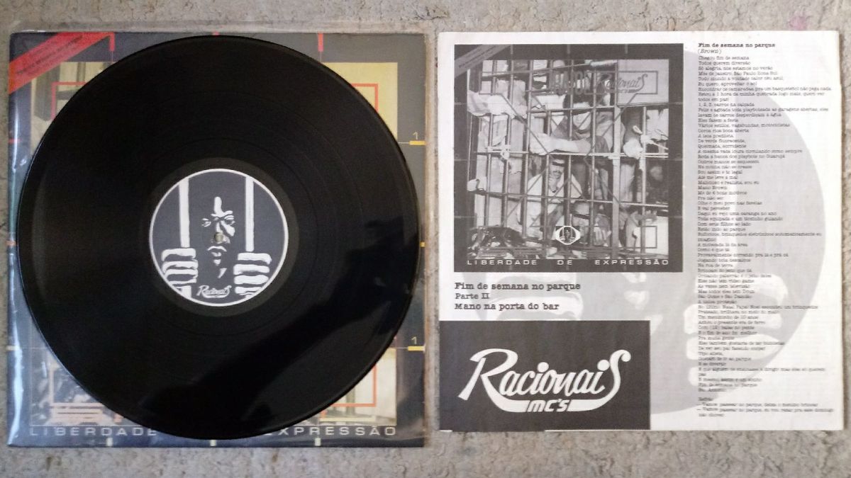 Lp Vinil - Racionais Mc's - Raio X do Brasil C/ Encarte (ótimo) | Item ...