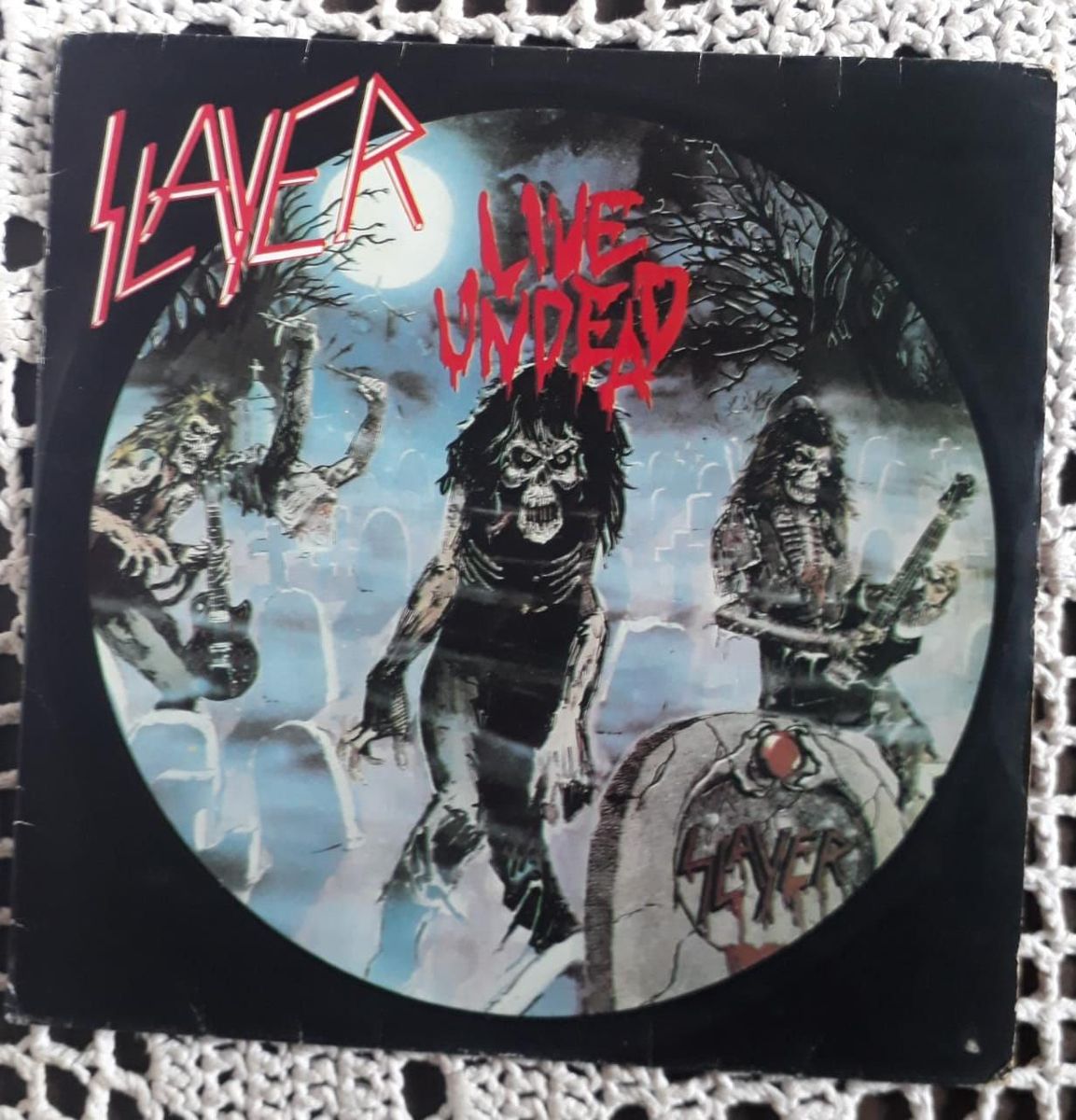 Lp Vinil Slayer Live Undead - 1984 | Item de Música Usado 40555673 | enjoei