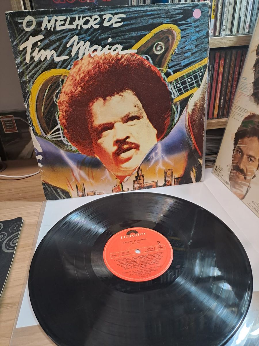 Lp Vinil Tim Maia - O Melhor De | Item de Música Usado 87044246 | enjoei