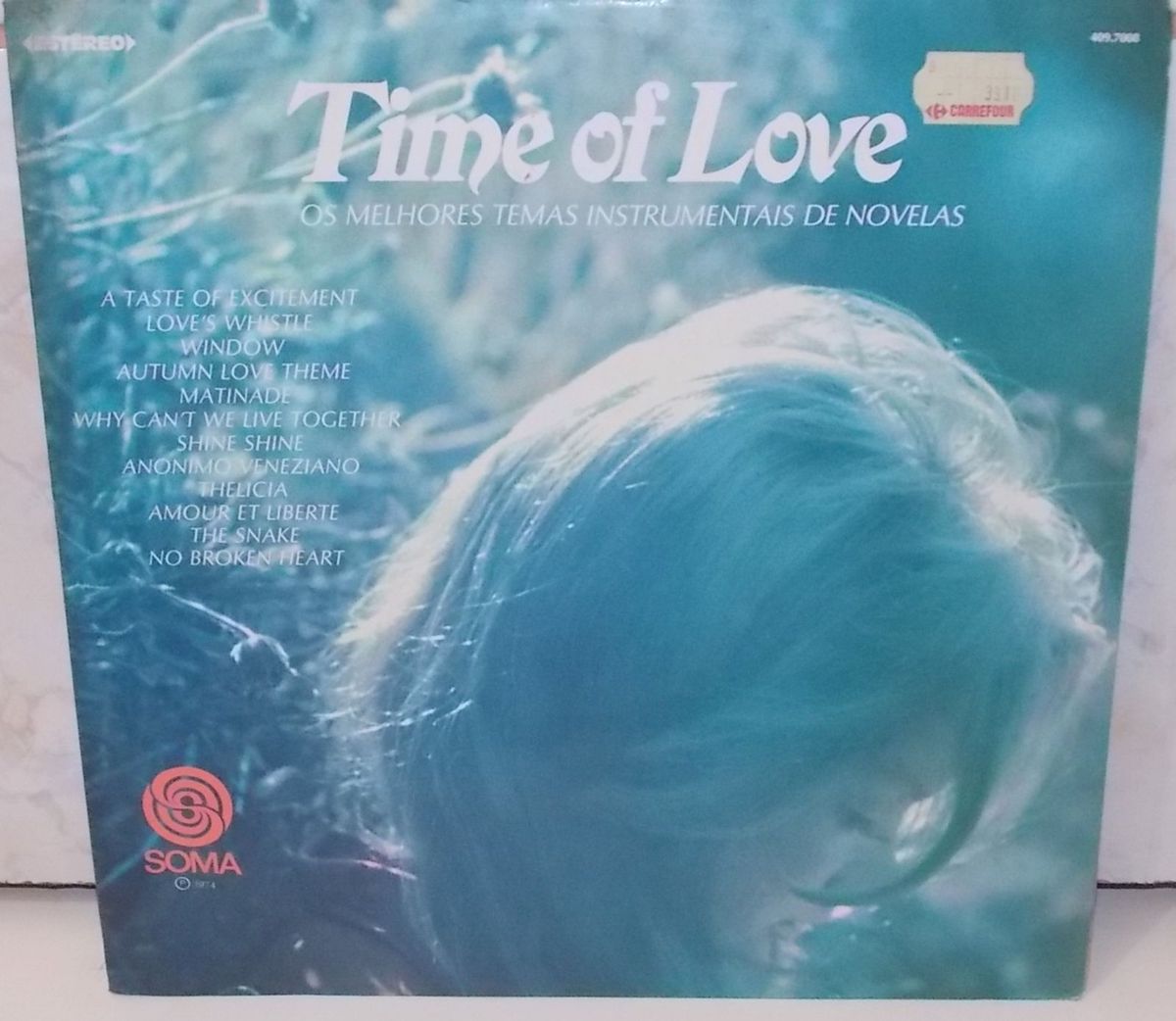 Lp Vinil - Time Of Love - Os Melhores Temas de Novelas | Item de Música ...