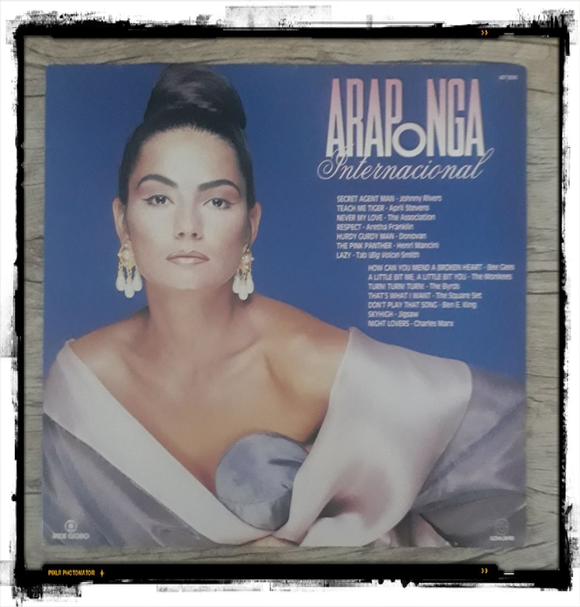 Lp Vinil: Trilha Sonora da Novela Araponga (internacional) | Item de ...