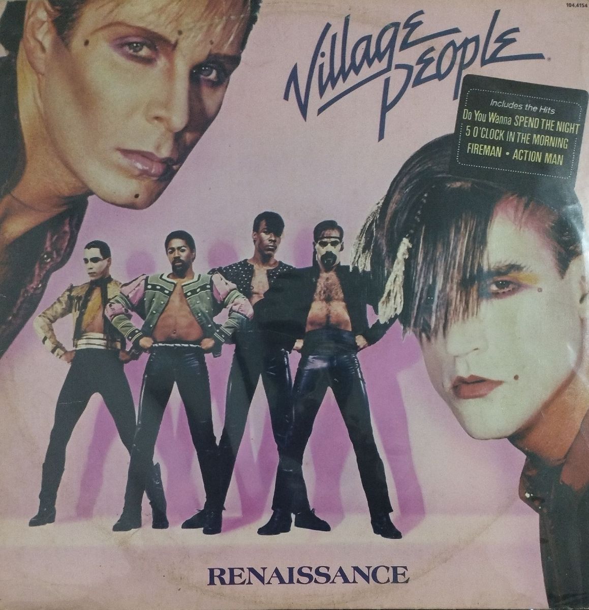 Lp Vinil Village People Renaissance | Item de Música Village People ...