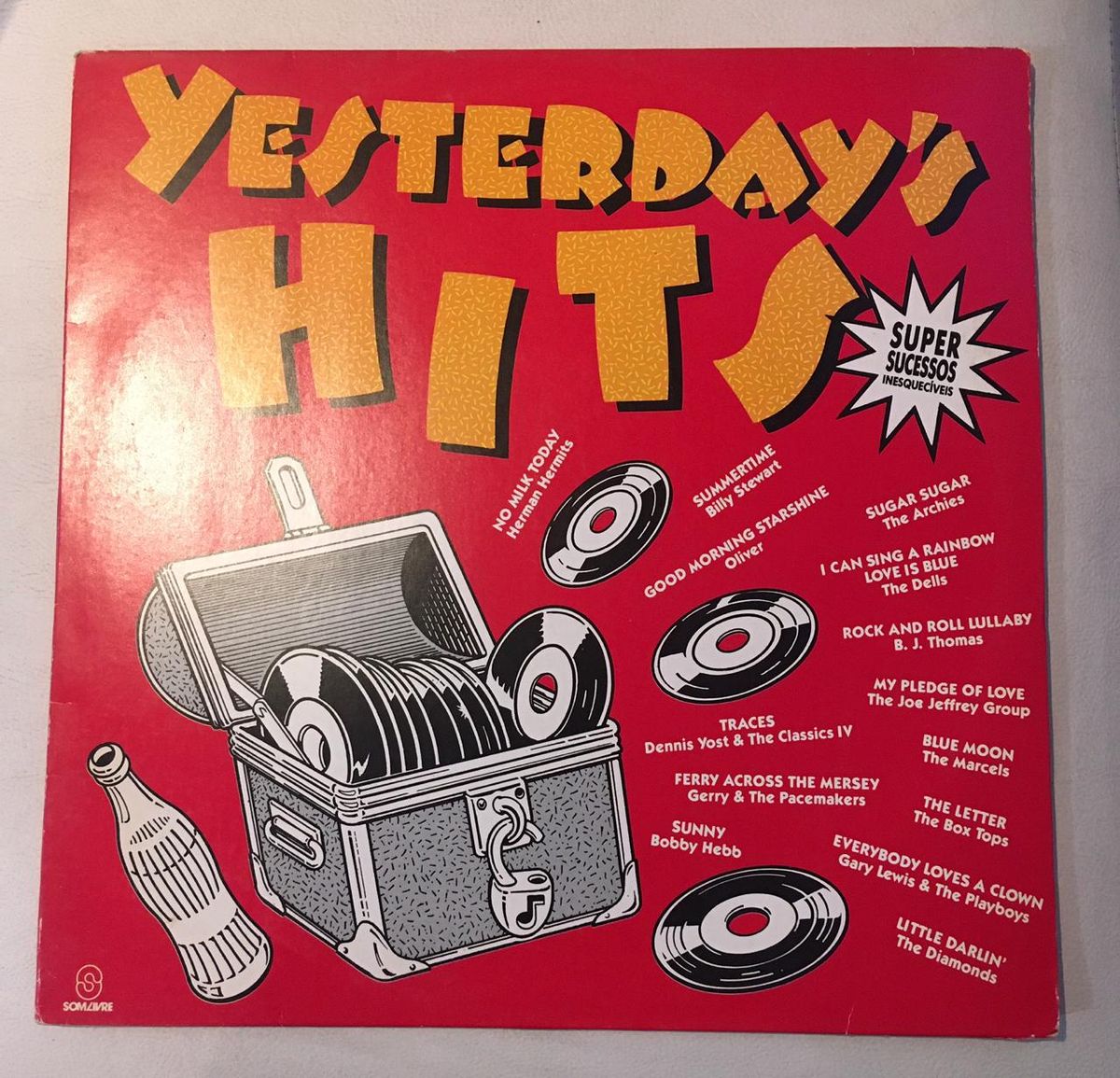 Lp Vinil Yesterday`s Hits Som Livre 1992 | Item de Música Usado ...