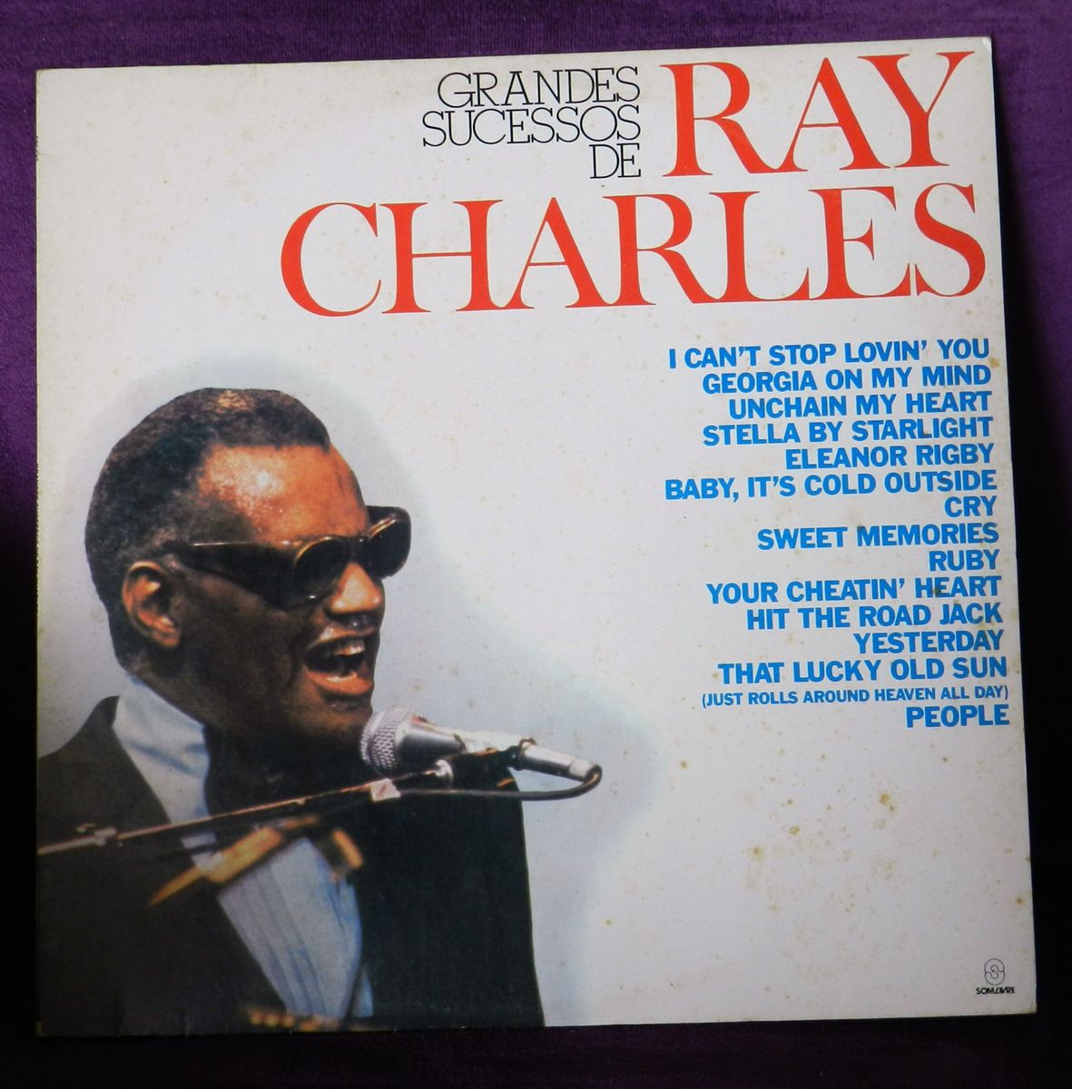 Lp - Vinyl - Ray Charles - Grandes Sucessos de Ray Charles | Item de ...
