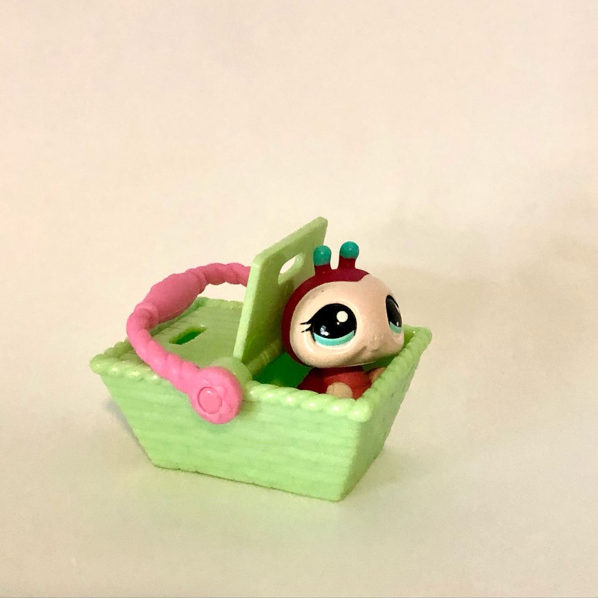 Lps #1813 Joaninha e Cesta Littlest Pet Shop | Brinquedo Littlest Pet ...