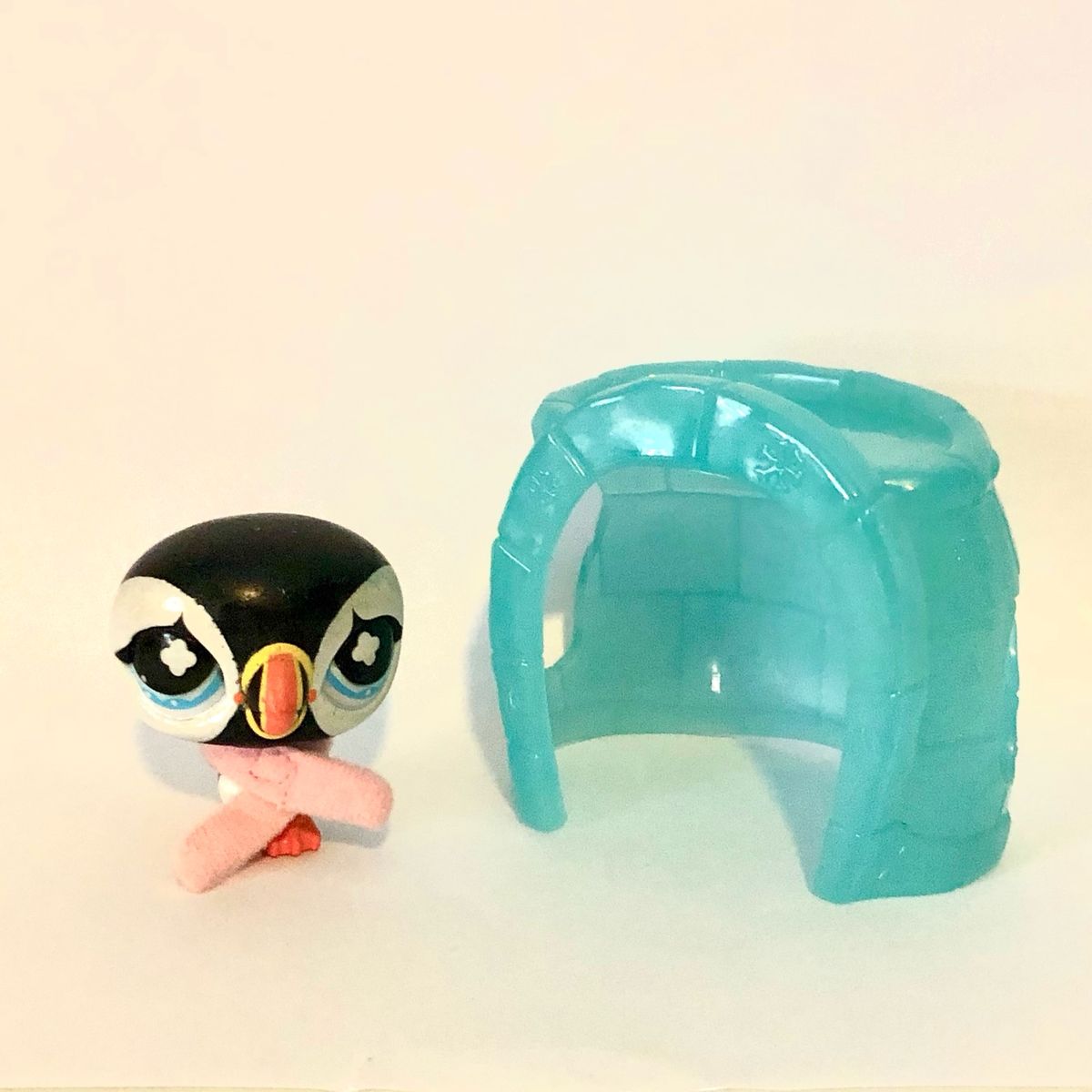 Lps #654 Puffin com Iglu Littlest Pet Shop | Brinquedo Littlest Pet ...