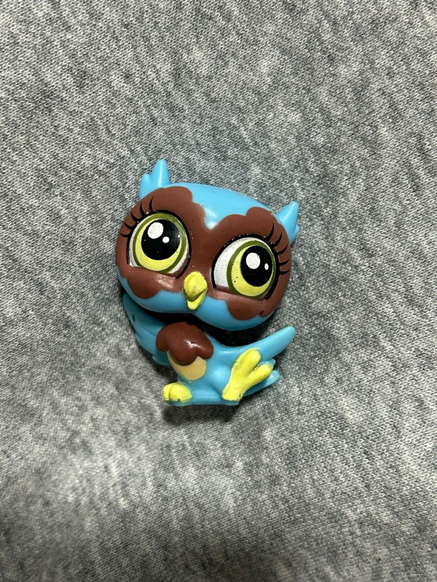 Lps Coruja Azul Littlest Pet Shop | Brinquedo Lps Usado 115438603 | enjoei