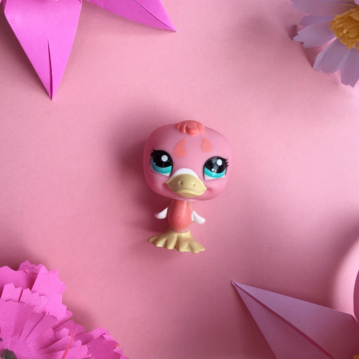 Lps Pato Rosa | Brinquedo Littlest Pet Shop Usado 80519183 | enjoei