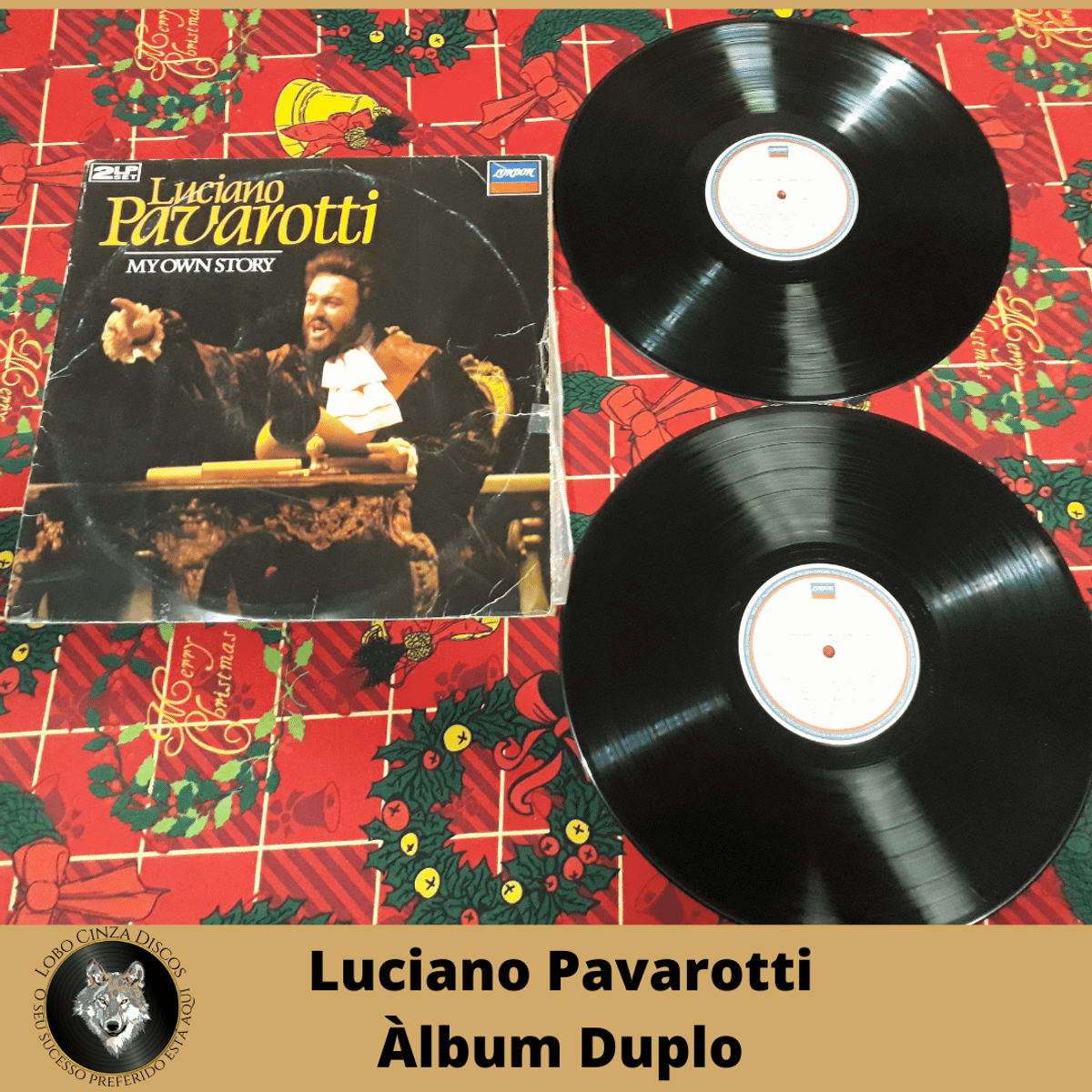 Luciano Pavarotti-my Own History-1981 | Item de Música London Records ...