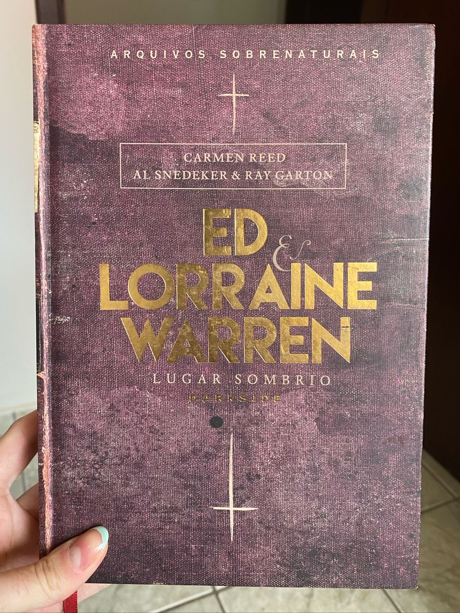 Lugar Sombrio - Ed e Lorraine Warren | Livro Darkside Usado 72895826 | enjoei