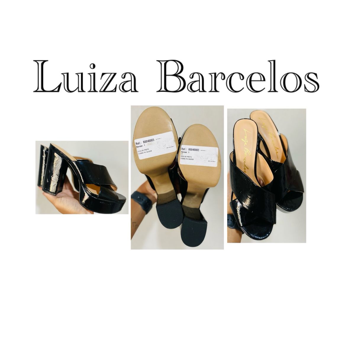 Luiza Barcelos | Sapato Feminino Luiza Barcelos Nunca Usado 100405428 ...