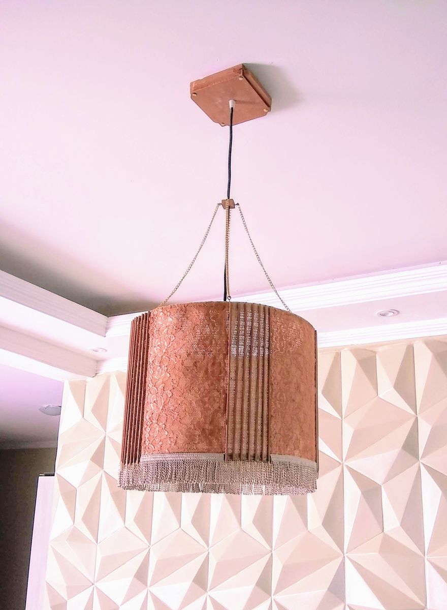 Luminária Pendente Stone | Móvel p/ Iluminação Lumennato Nunca Usado ...