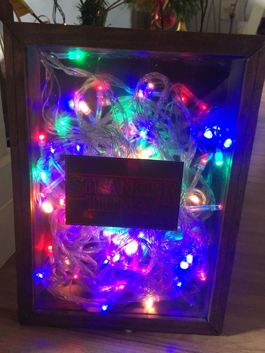 Luminária Stranger Things Netflix | Móvel p/ Iluminação Usado 65094395 ...