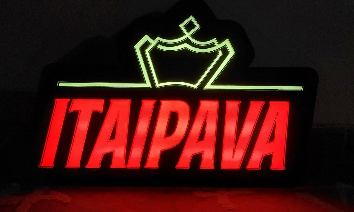 Luminoso Cerveja Itaipava | Item Info & Eletro Cerveja Itaipava Nunca ...
