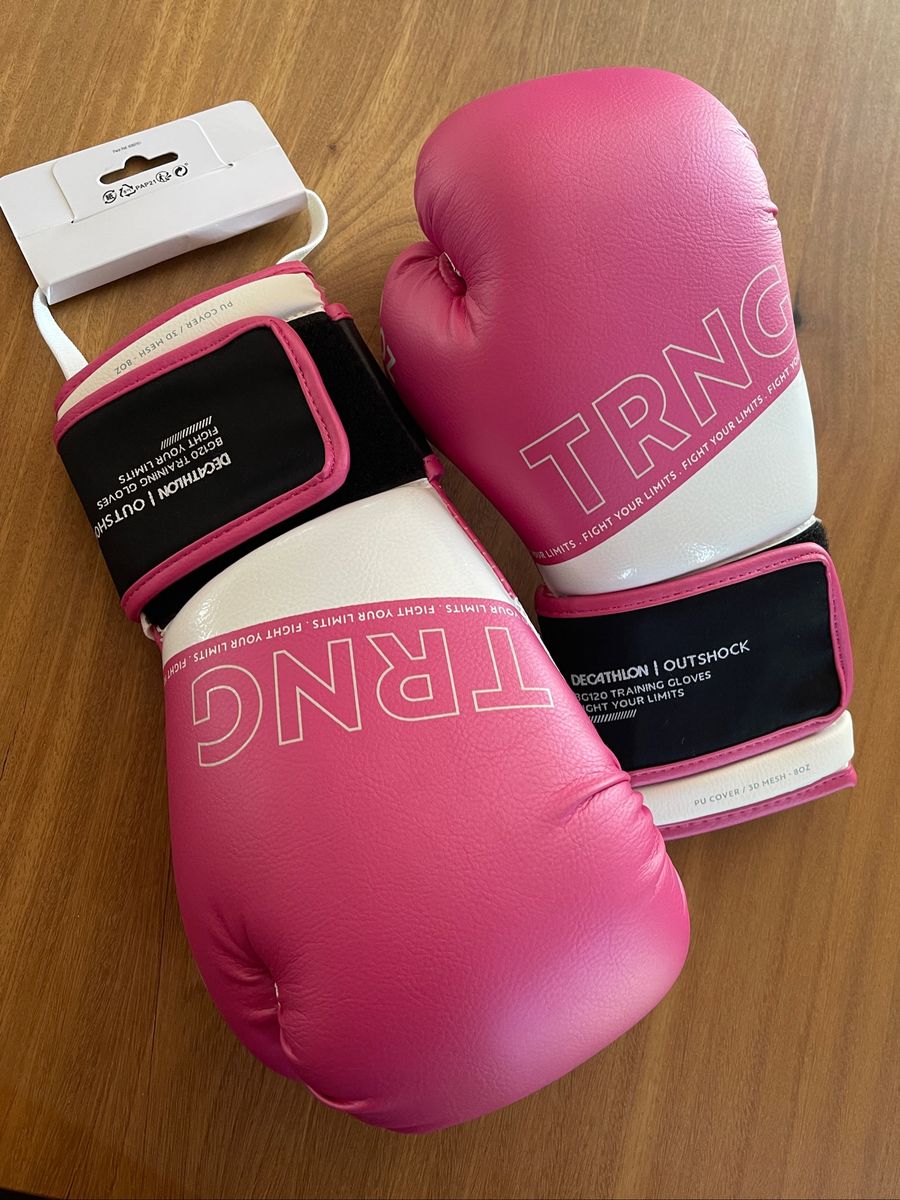 Luva de Boxe 120 Decathlon Pink | Moda Esportiva Feminina Decathlon ...