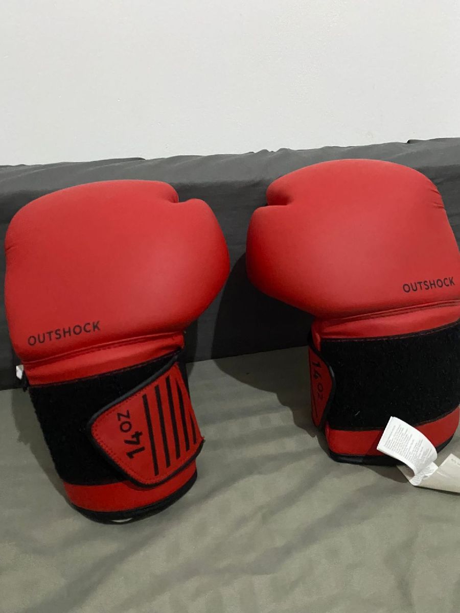 Luva de Boxe Outshock 14 Oz | Roupa Esportiva Masculino Outshock Usado ...