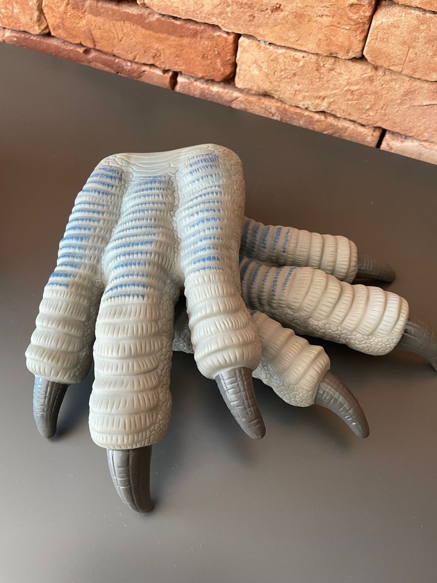 Luvas Garras Originais Velociraptor Jurássic Park | Brinquedo Jurassic ...