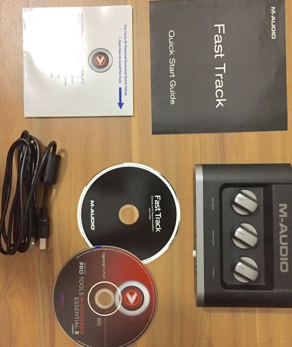 M-audio Fast Track Usb | Item de Música M Audio Usado 19773785 | enjoei