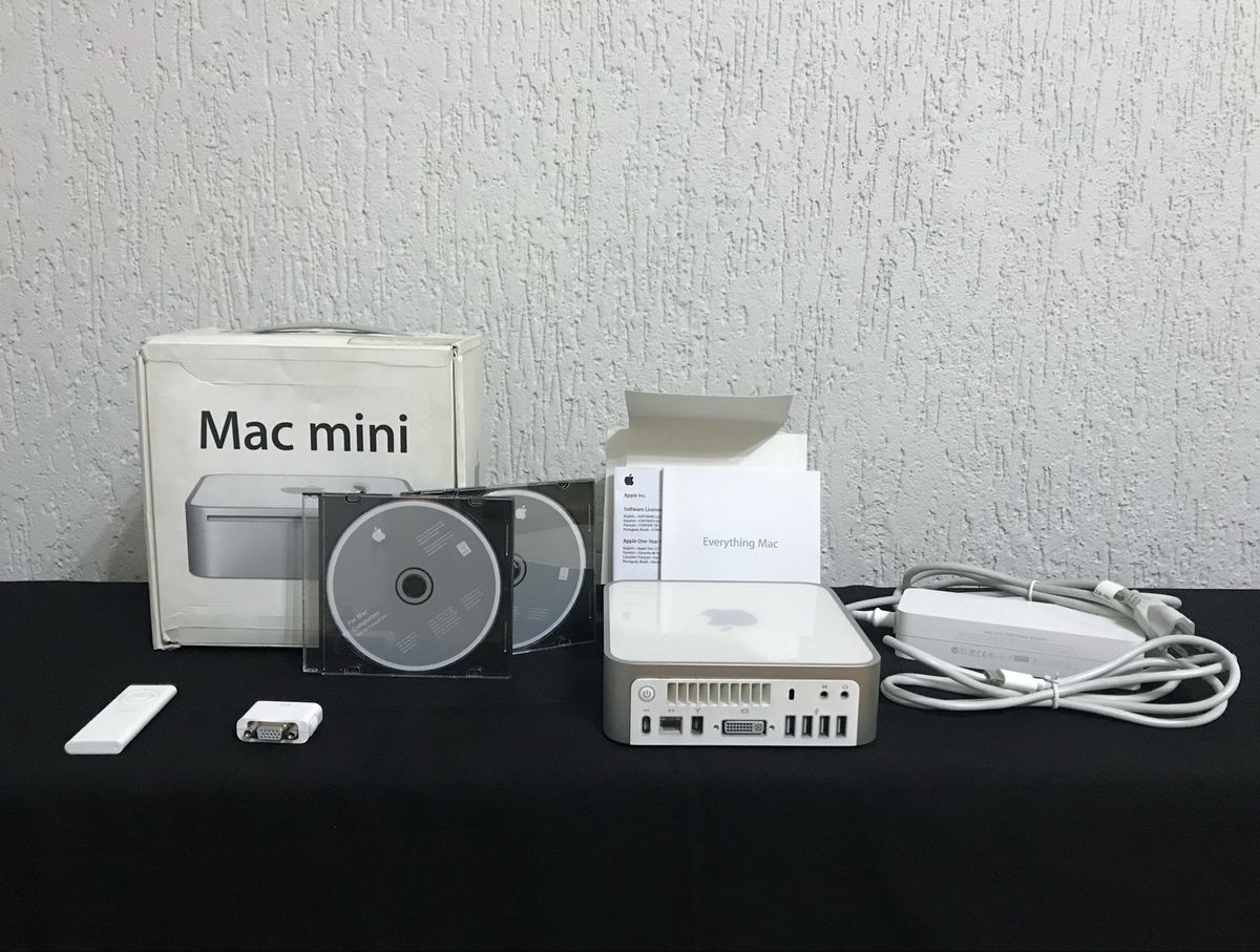 Mac Mini Colecionador Apple Antigo | Computador Desktop Apple Usado ...