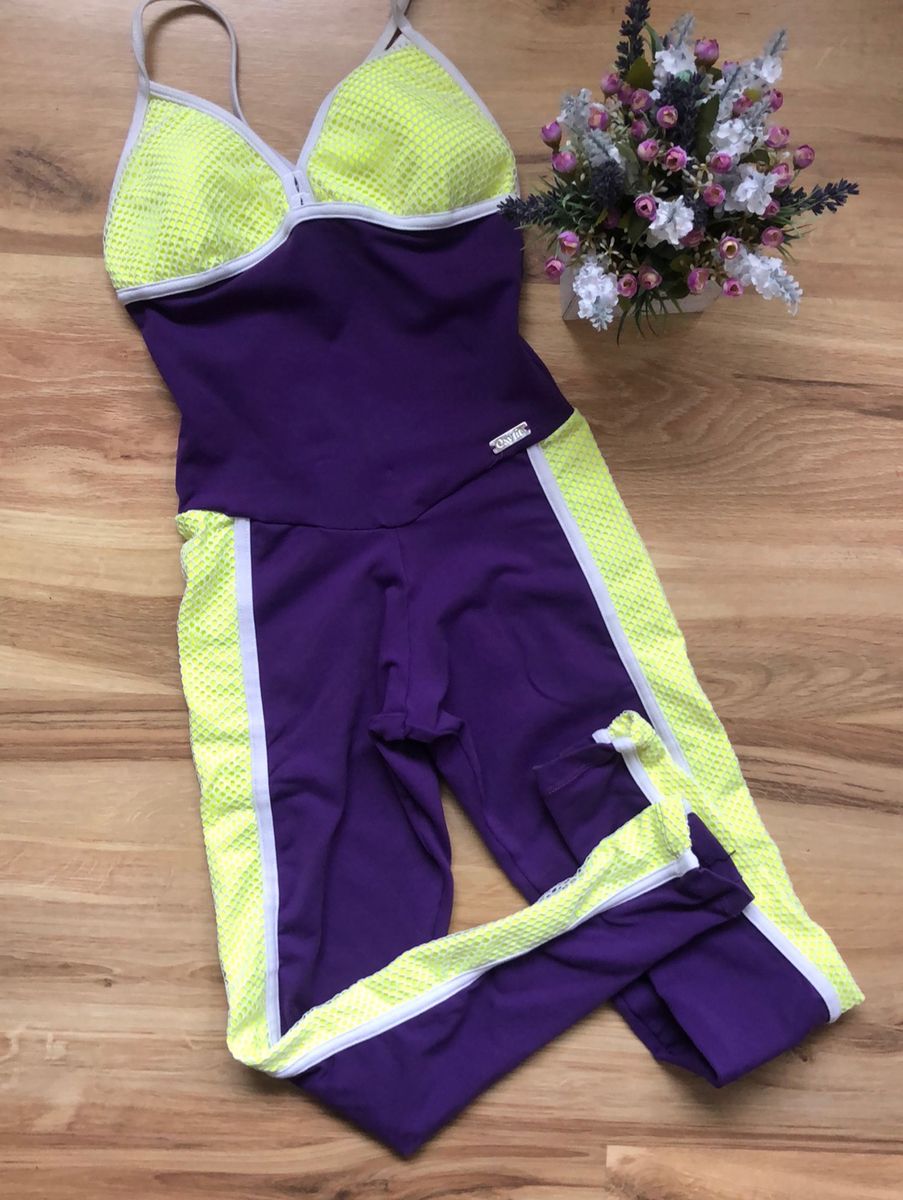 Macacao de Treino Oxyfit P | Macacão Feminino Oxyfit Usado 76982183 ...