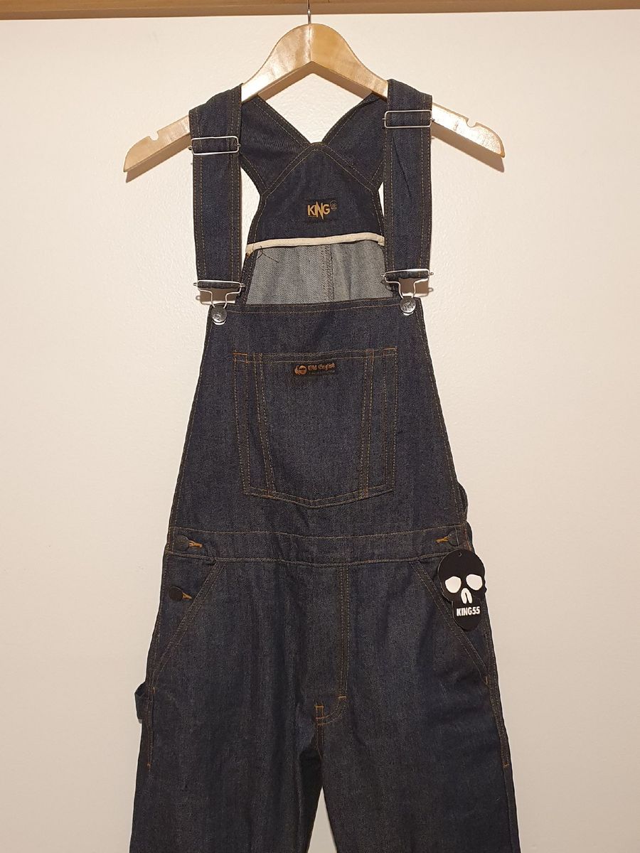 Macacão Jeans King 55 | Macacão Feminino King55 Nunca Usado 74631158 ...