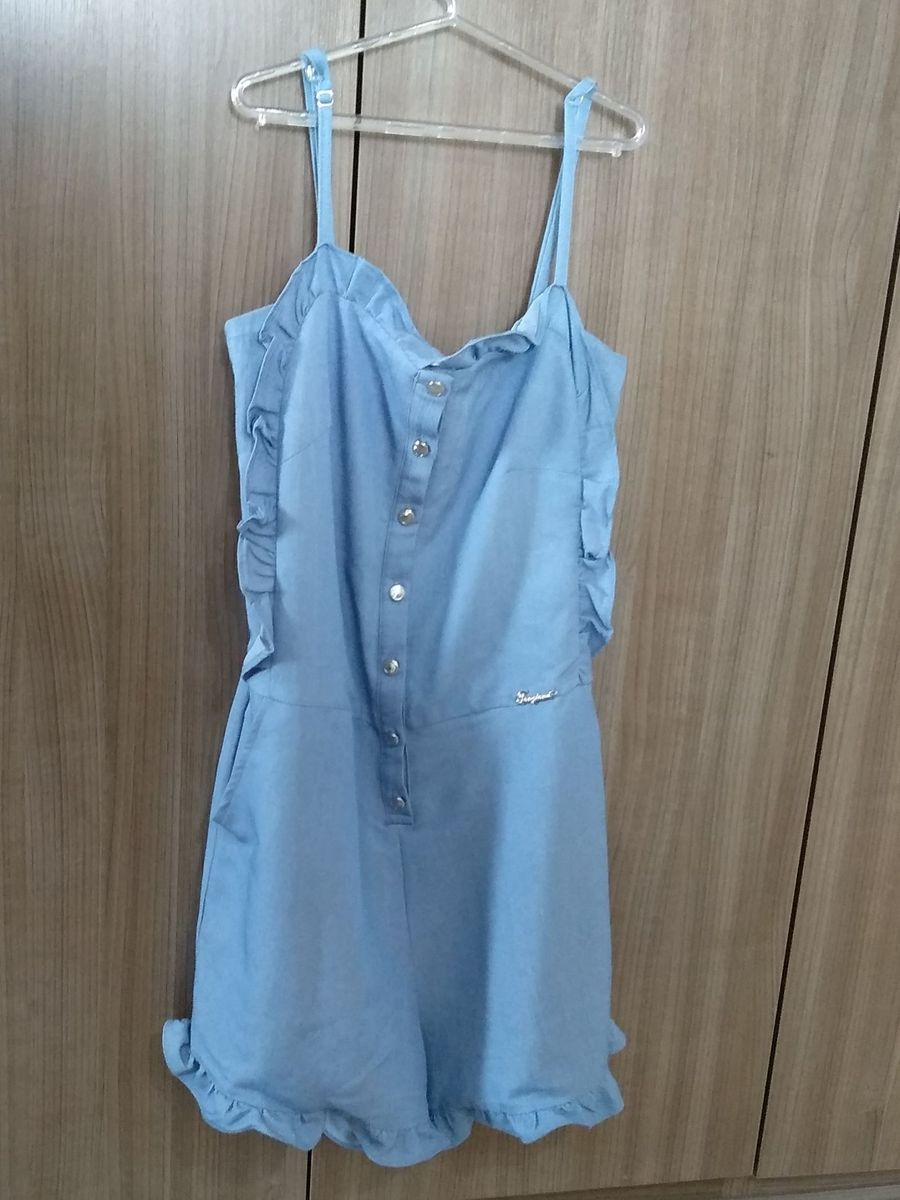 Macacão Lindo e Novo Fanyland 12 Anos | Roupa Infantil para Menina ...