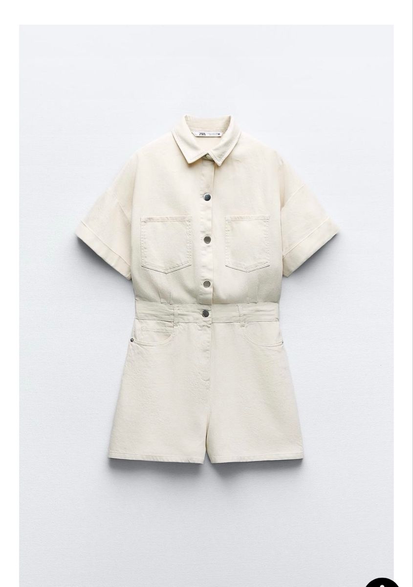 Macacão Zara P | Macacão Feminino Zara Usado 124701908 | enjoei