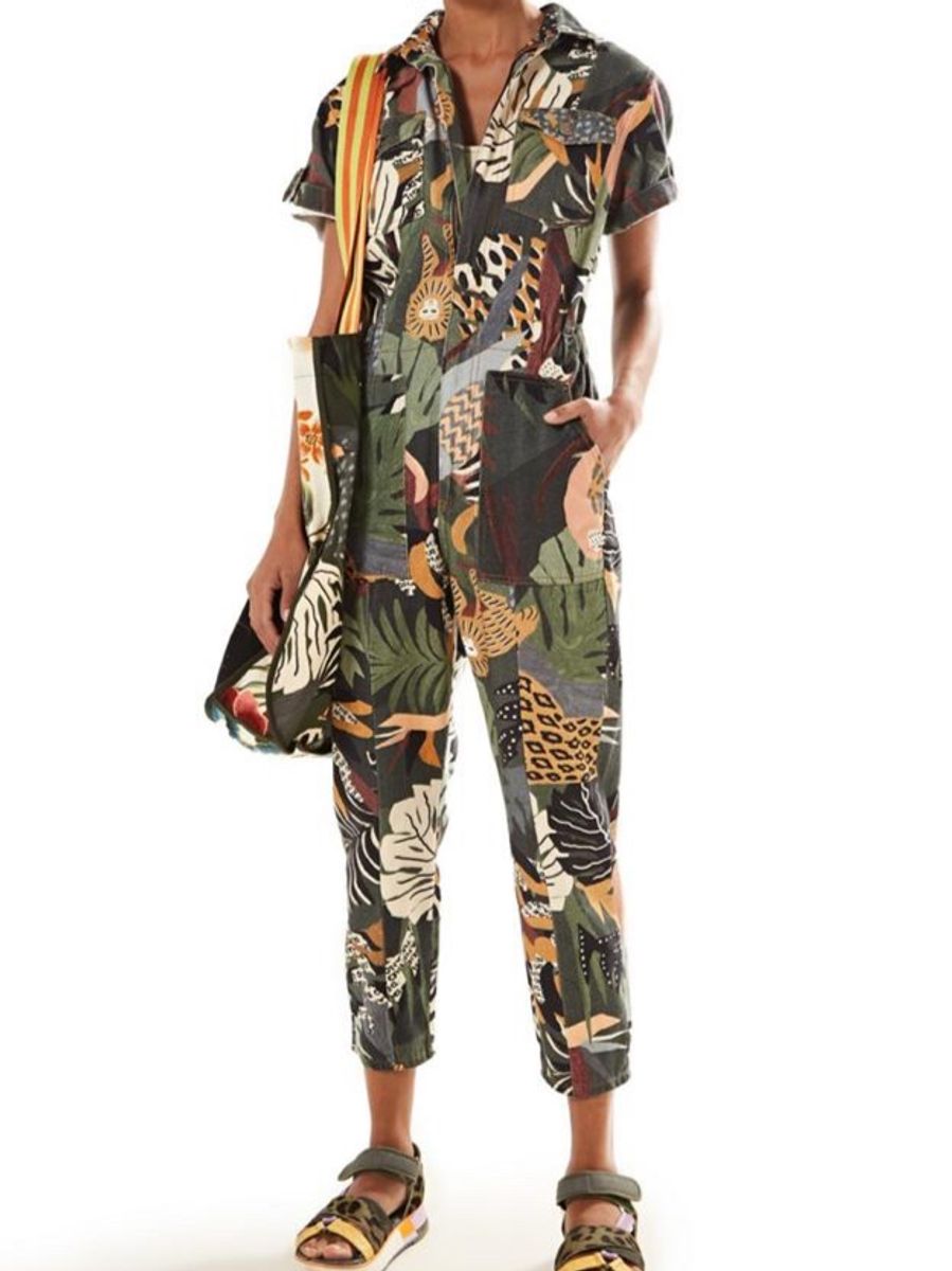 Macaco Frentista Farm | Macacão Feminino Farm Usado 38225627 | enjoei