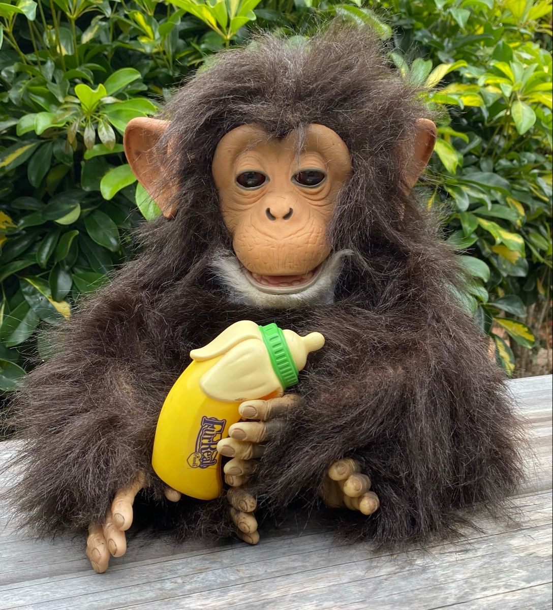 Macaco Interativo | Pelúcia Unreal Fur Usado 76858659 | enjoei