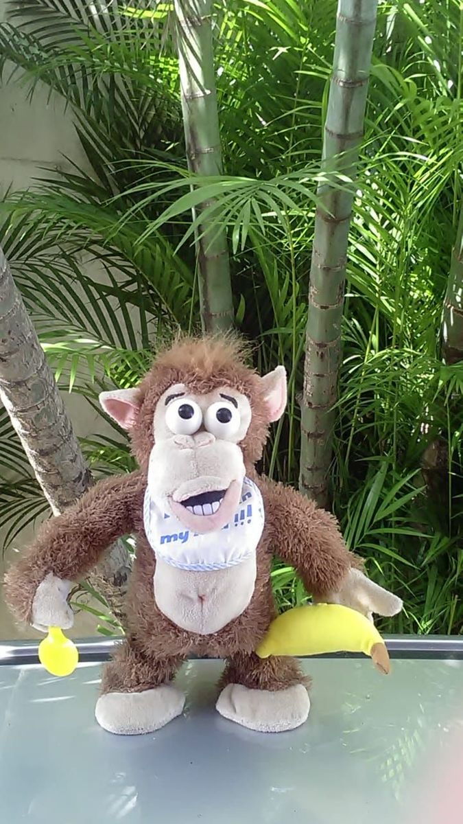 Macaco Maluco | Pelúcia Usado 41762181 | enjoei