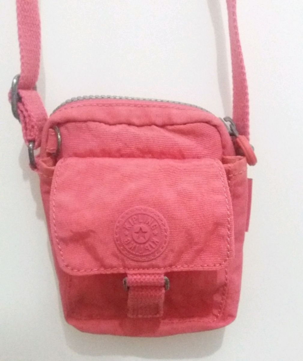 Macaco Rosa | Bolsa de Ombro Feminina Kipling Usado 14307274 | enjoei