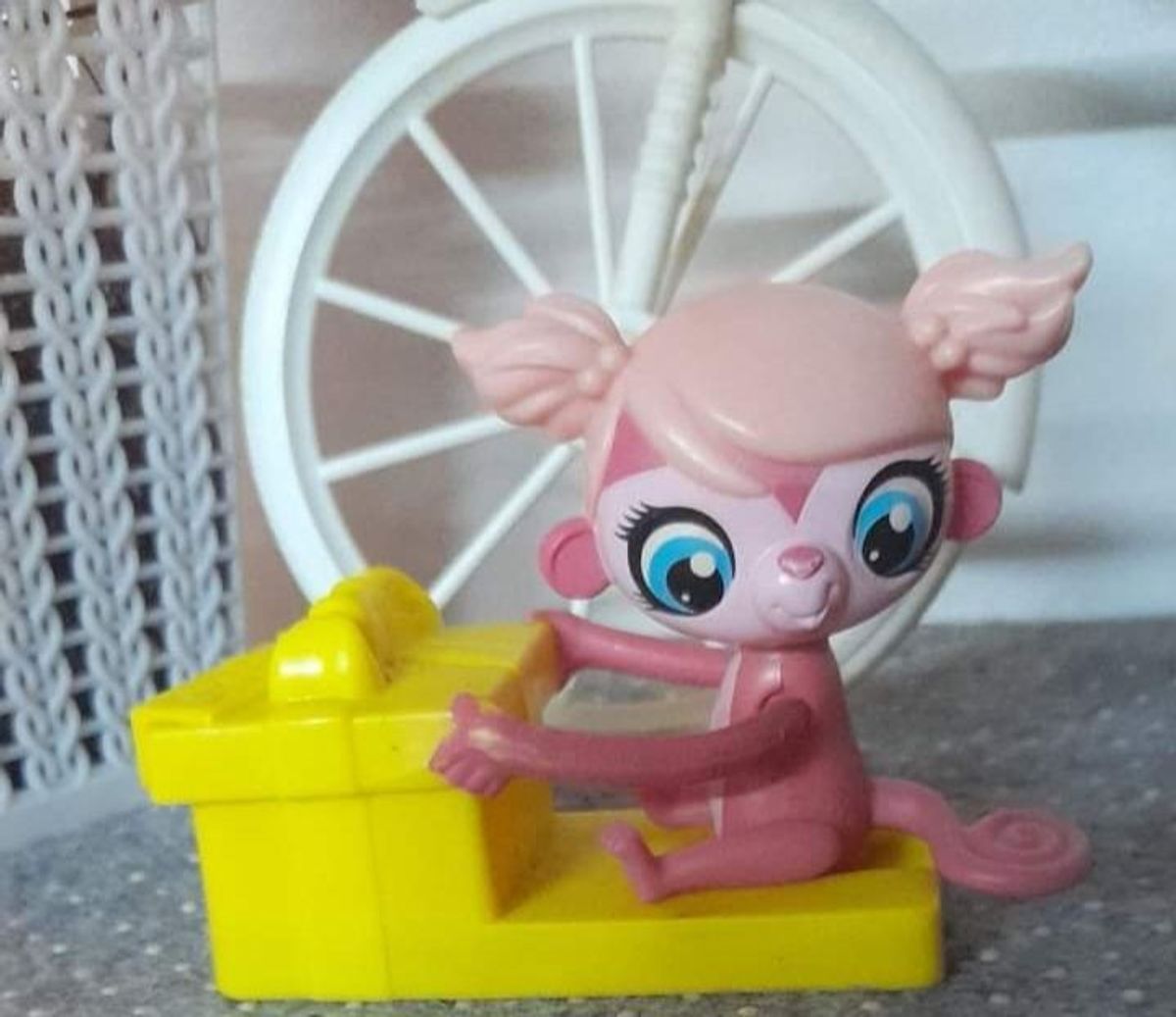 Macaquinha Rosa Minka Mark Littlest Pet Shop Lps Coleção Mcdonalds ...