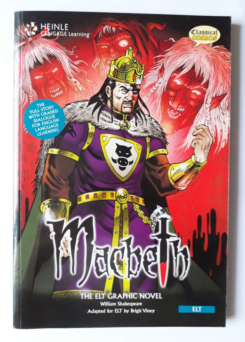 Macbeth The Graphic Novel em Inglês | Livro Heinle Usado 82479248 | enjoei