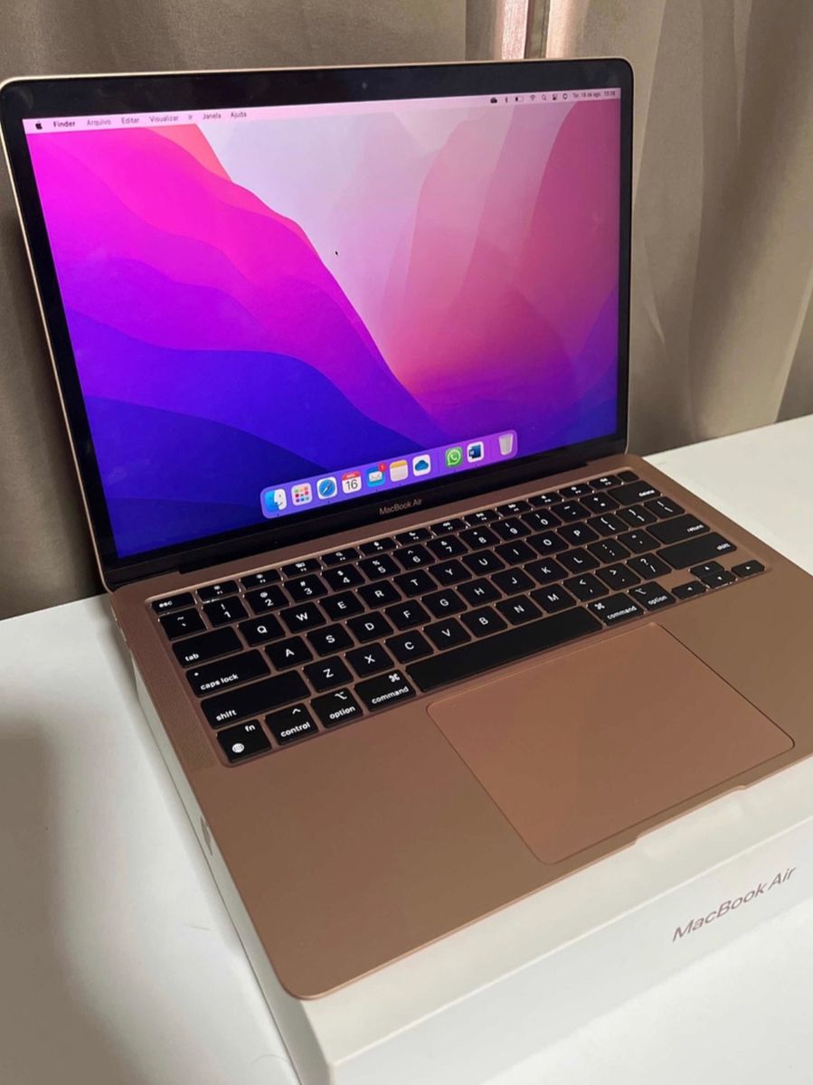 Macbook Air M1 13 100% | Computador Notebook Apple Usado 75526225 | enjoei
