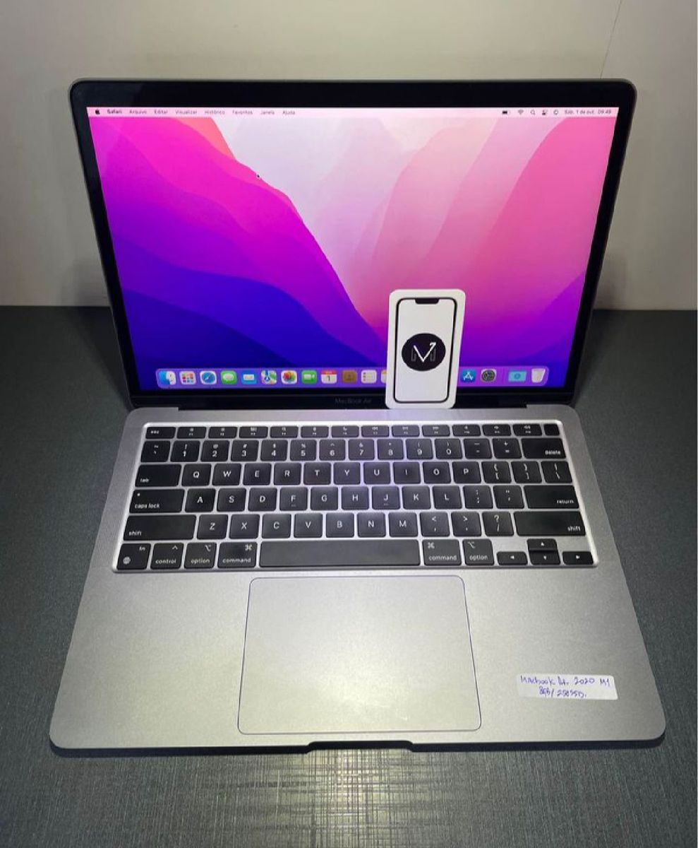 Macbook Air M1 8gb Semi Novo | Item Info & Eletro Apple Nunca Usado ...