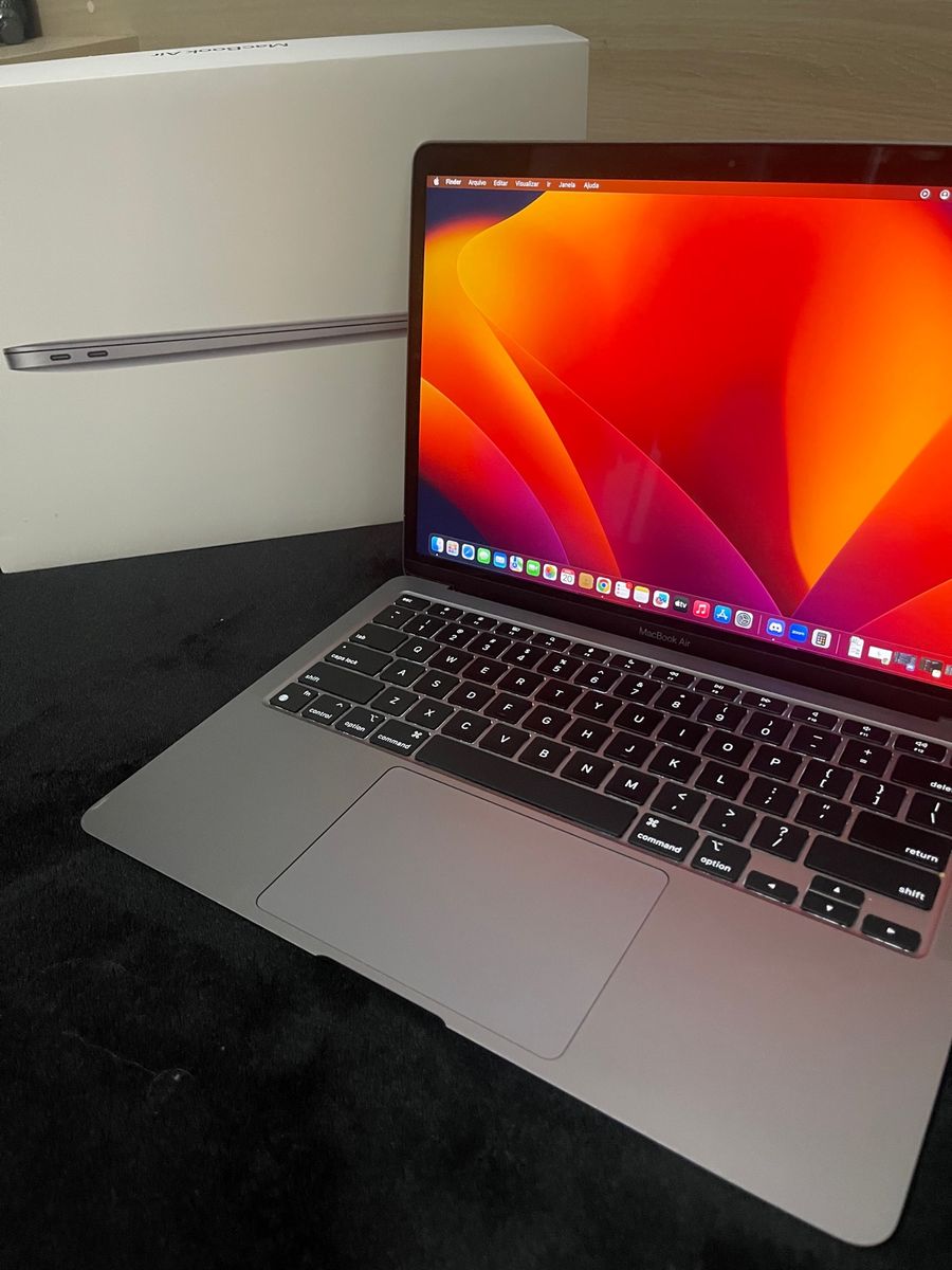Macbook Air M1 Space Gray 256gb Ssd | Computador Notebook Apple Usado 84004717 | enjoei