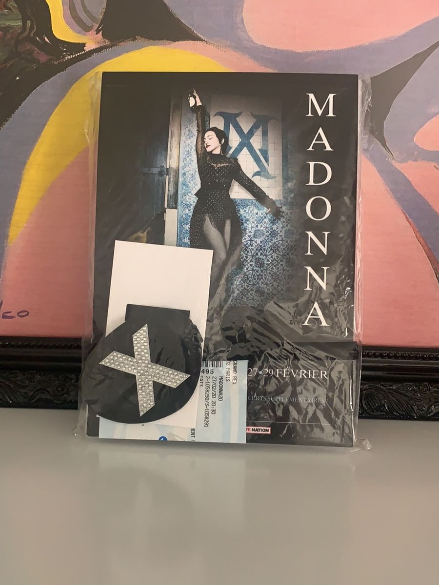 Madonna Tour Madame X Official Merch Eyepatch. | Item de Música Madonna ...
