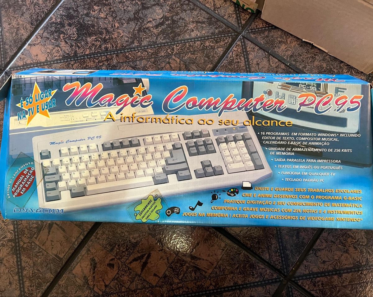 Magic Computer - Antigo Relíquia | Brinquedo Dynacom Usado 86136898 ...