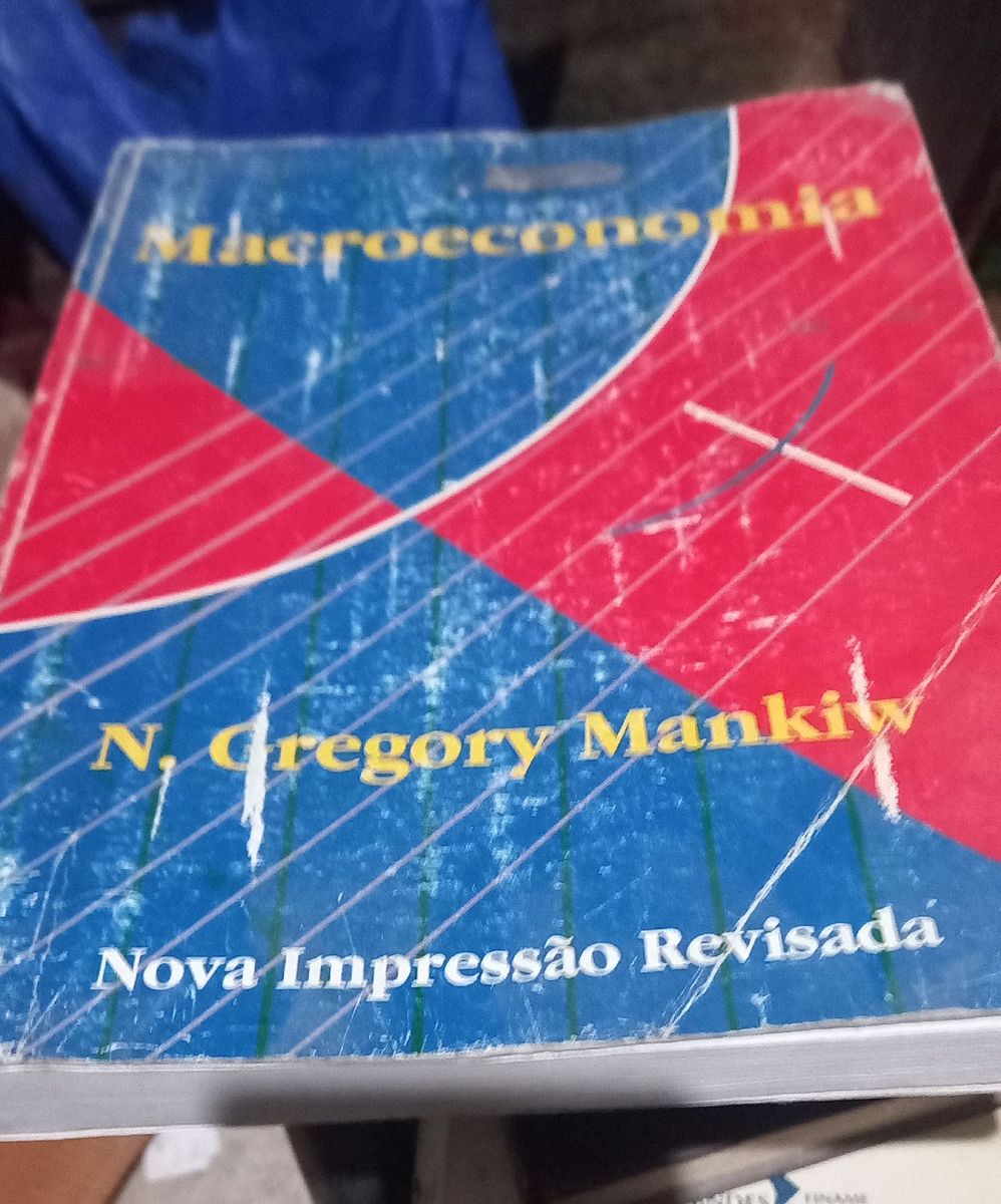 Magro Economia Gregory 15 Nova Impressão Revisada | Livro Livro Usado ...
