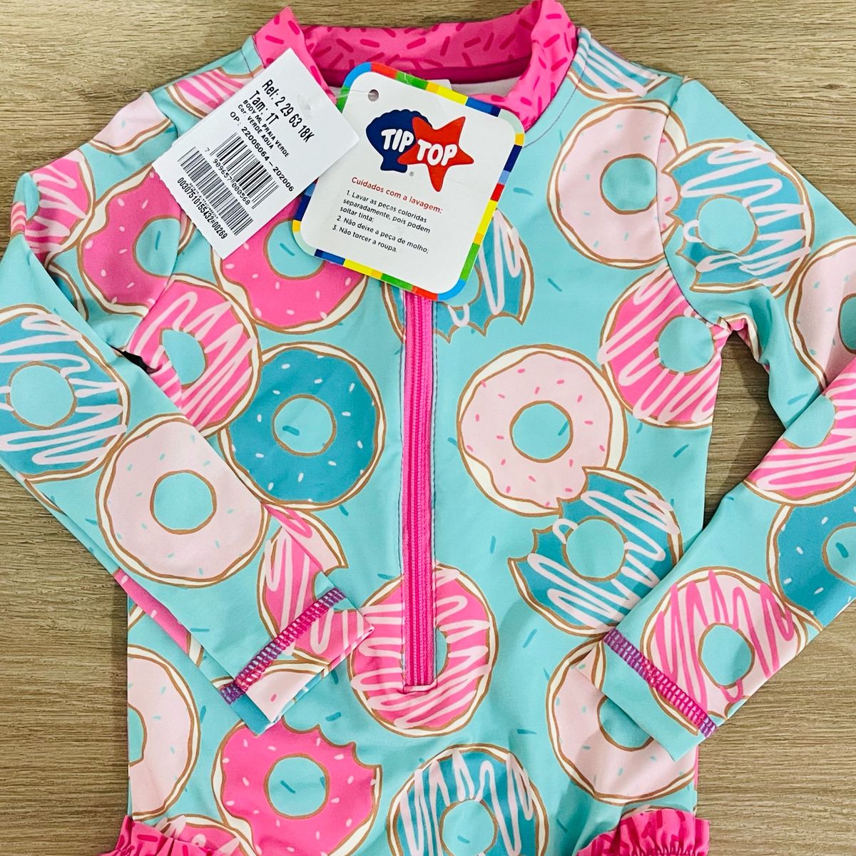 Maiô Baby 1t Tip Top Original com Etiqueta Fps 50 | Roupa Infantil para ...