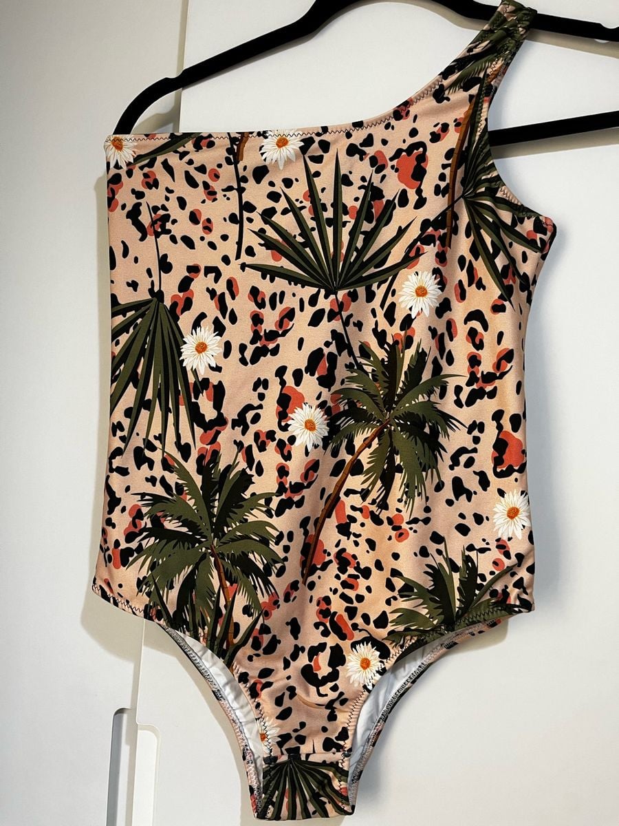 Maiô/body Onça Tropical | Moda Praia Feminina Hipy Usado 102241829 | enjoei