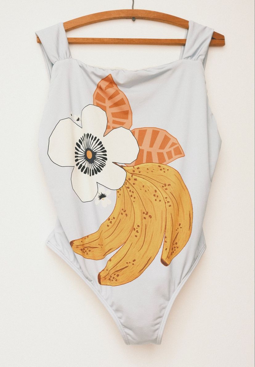 Maiô Farm Estampado | Moda Praia Feminina Farm Usado 82414138 | enjoei