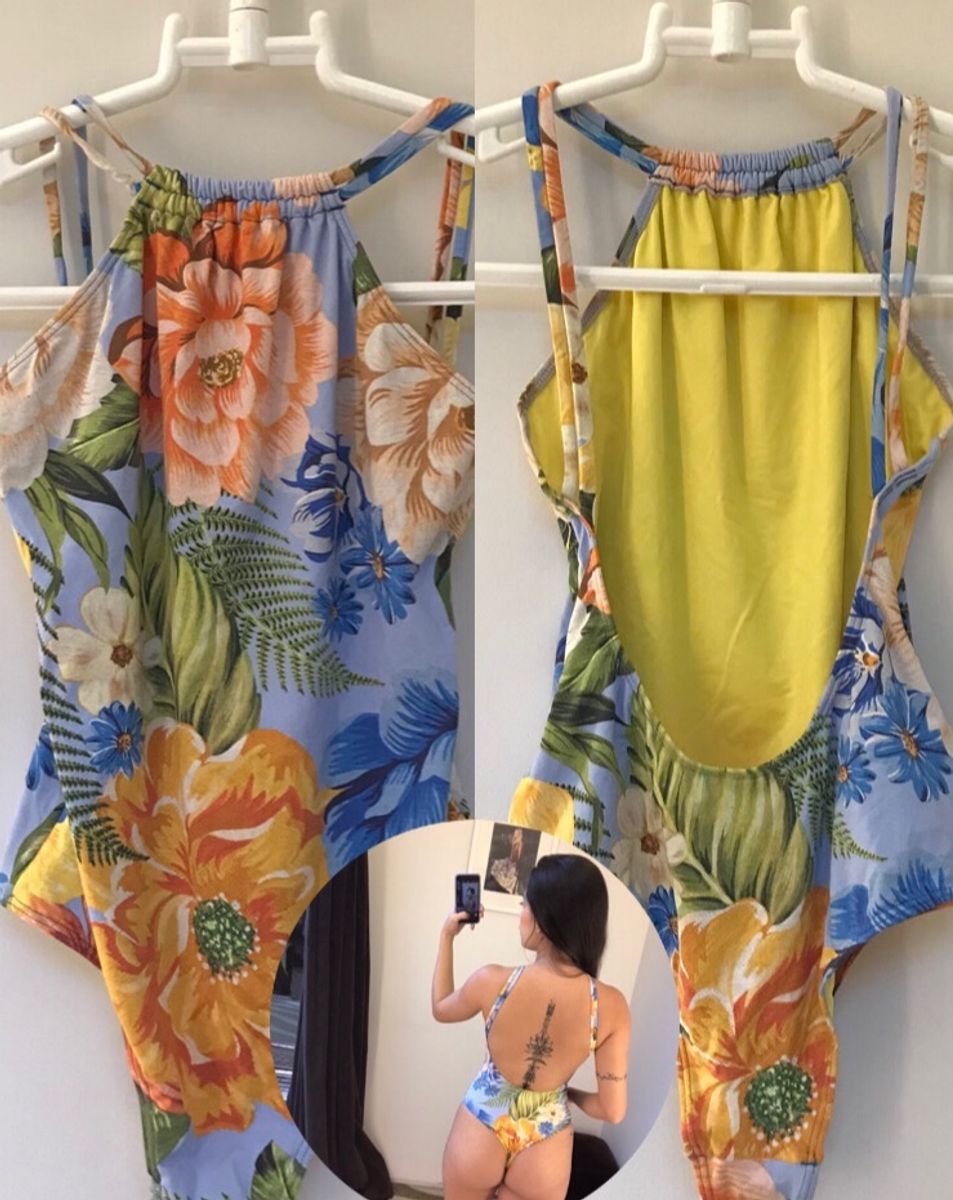 Maio Farm Lindo | Moda Praia Feminina Farm Usado 70330646 | enjoei