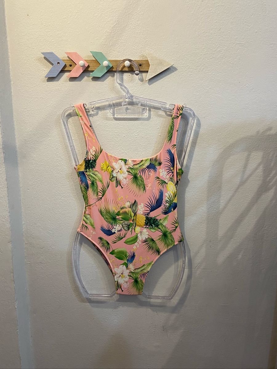 Maiô Farm P Novo | Moda Praia Feminina Farm Nunca Usado 67020017 | enjoei